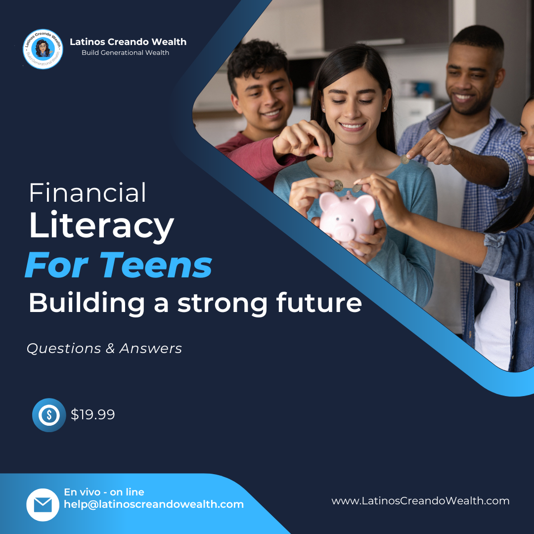 Financial Literacy for Teens: Building a Strong Future – Latinos ...